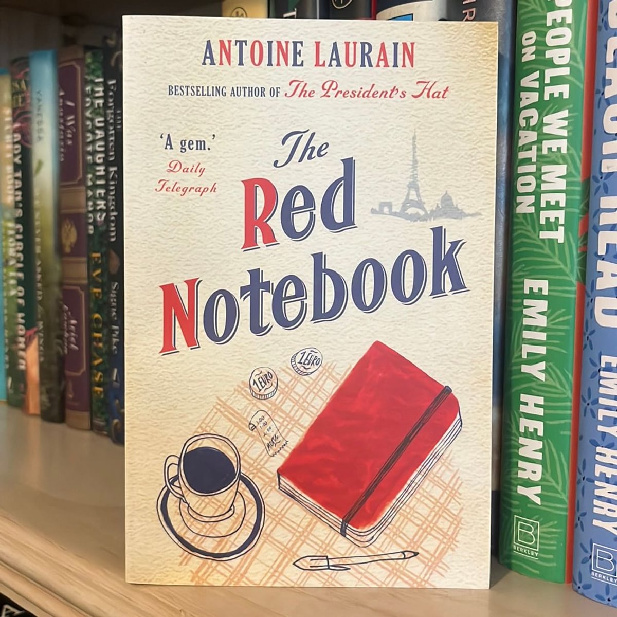The Red Notebook by Antoine Laurain, Paperback | Pangobooks