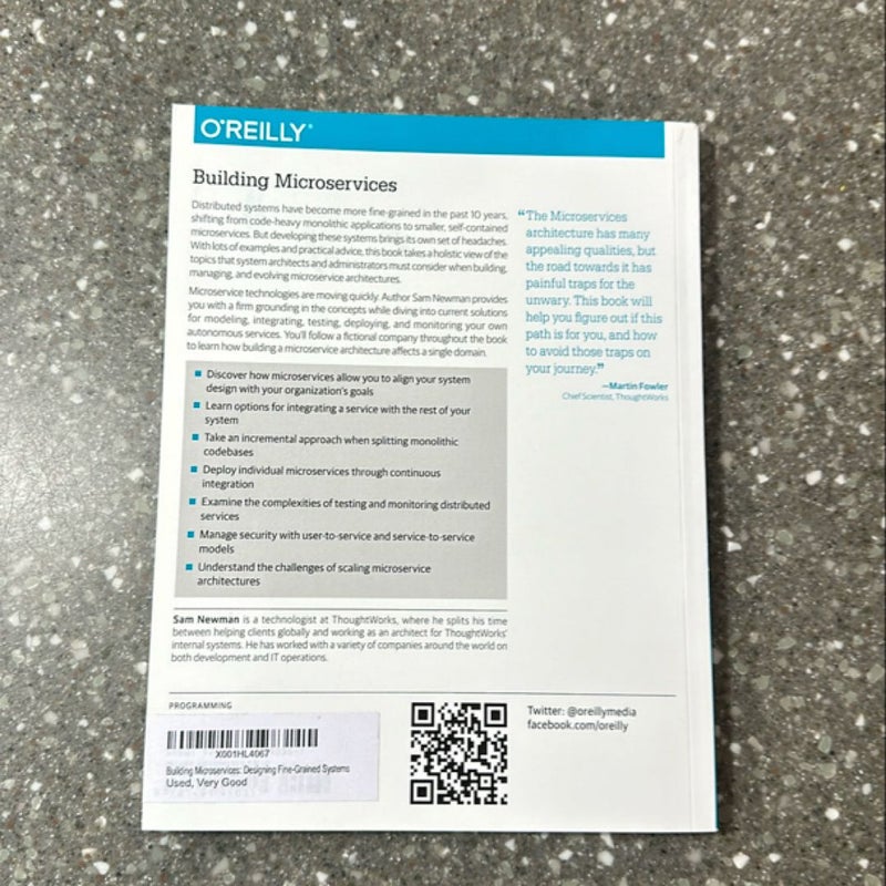 Building Microservices by Sam Newman