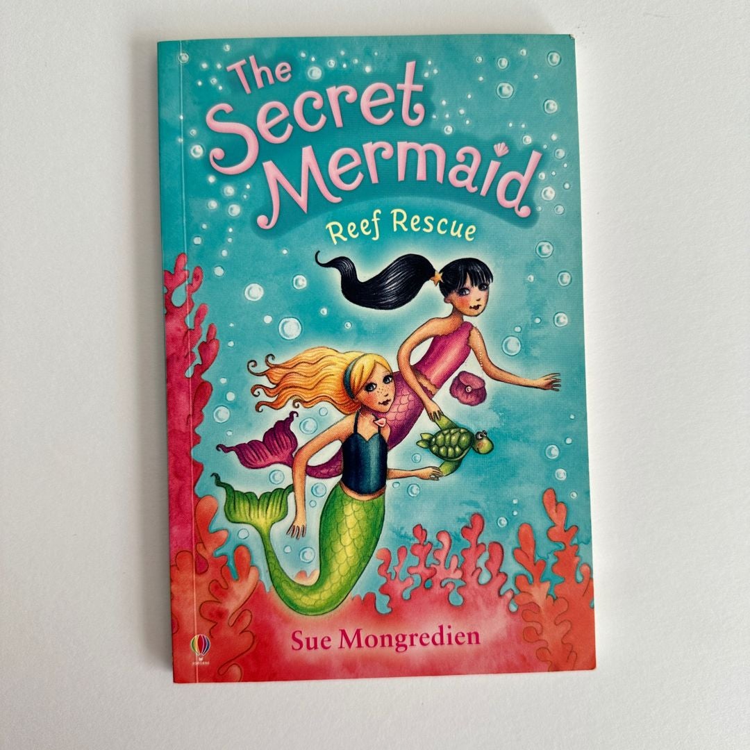 Usborne The Secret Mermaid Reef Rescue by Sue Mongredien, Paperback ...