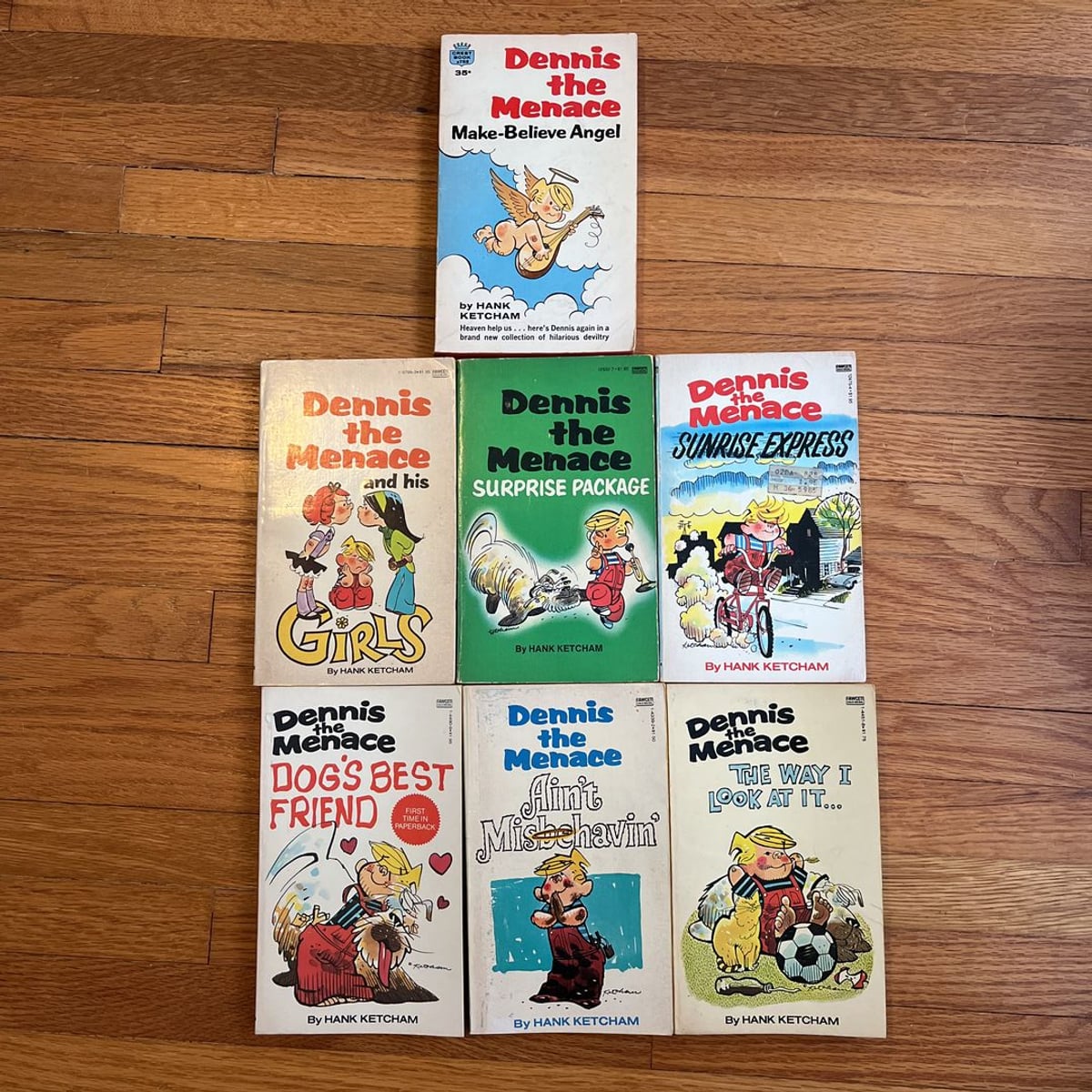 Lot of 7 Dennis the Menace Vintage Fawcett Books by Hank Ketcham ...