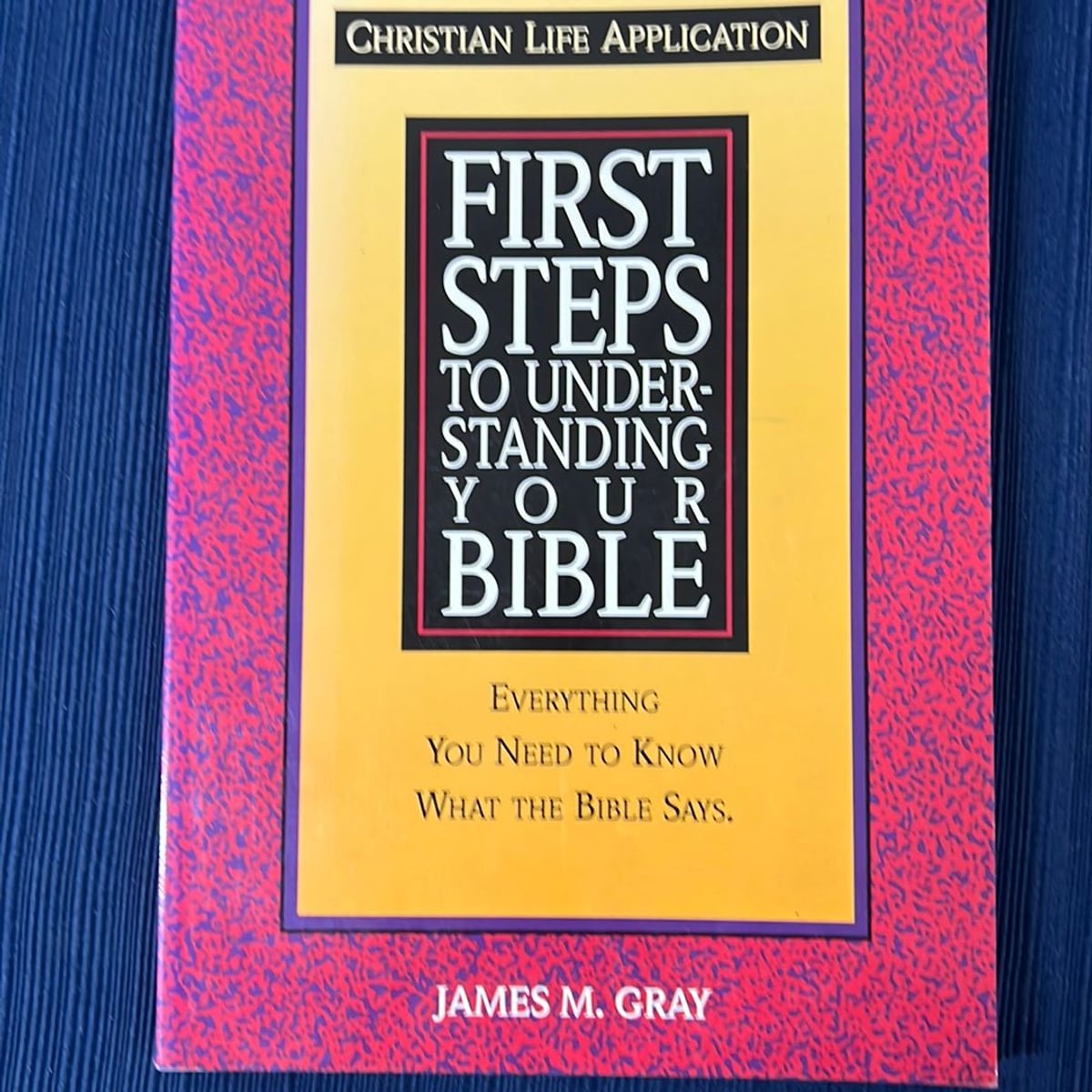 First Steps to Understanding Your Bible by James M. Gray