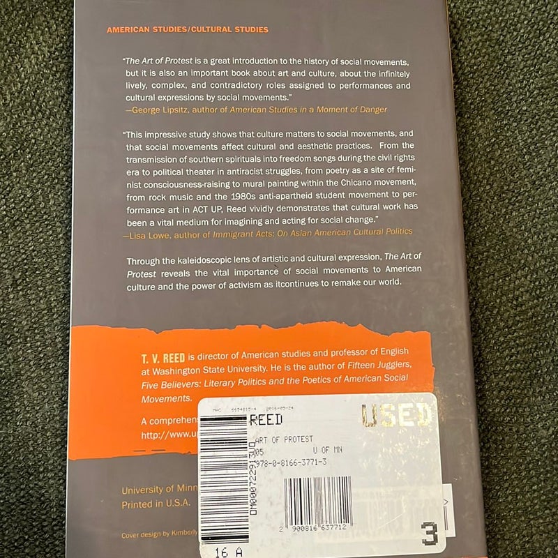 The Art of Protest by T. V. Reed, Paperback | Pangobooks