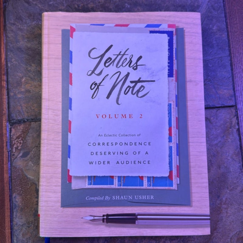 Letters of Note: Volume 2 by Shaun Usher