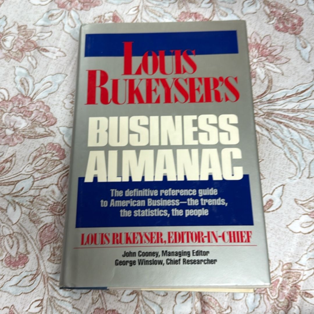 Louis Rukeyser's Business Almanac by Louis Rukeseyer, Hardcover ...
