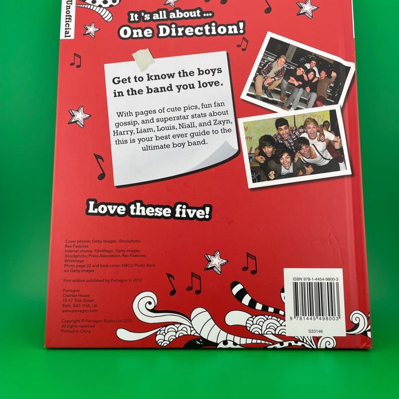All about One Direction by Parragon Books Staff, Hardcover | Pangobooks