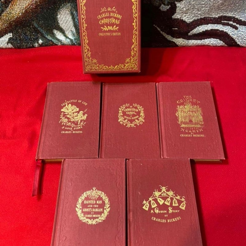Charles Dickens 5-Volume Christmas Collector's Edition Time-Life Books ...
