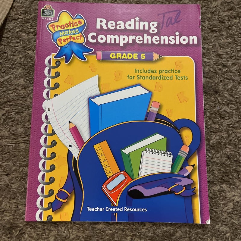 Reading Comprehension, Grade 5 by Scholastic, Inc. Staff