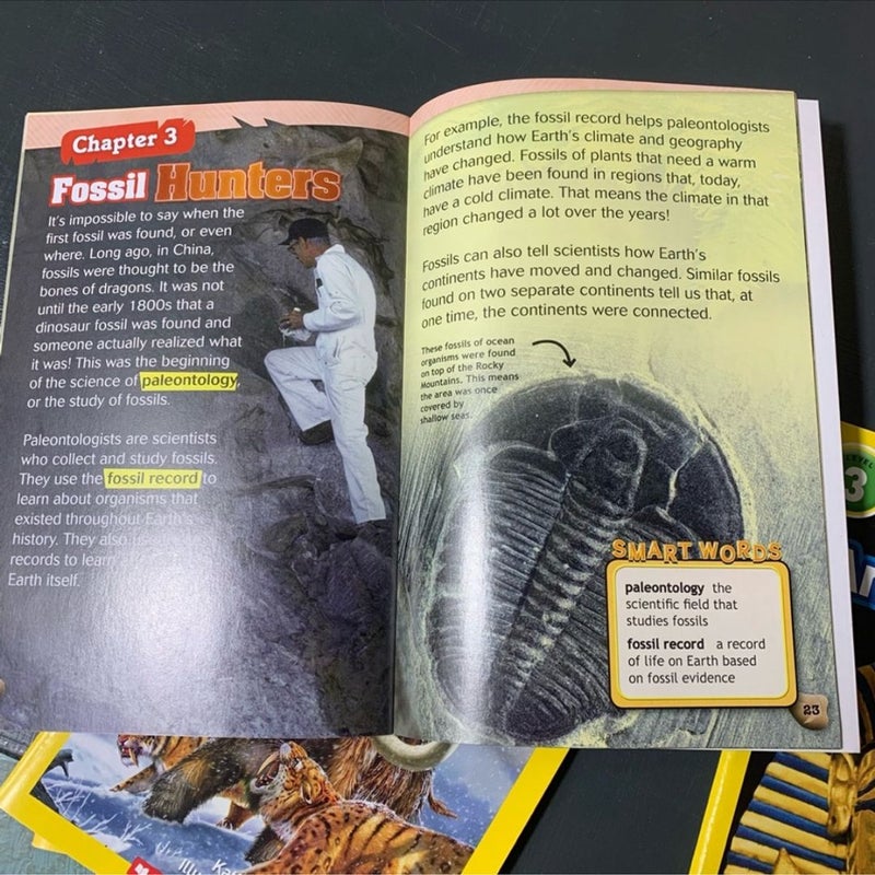 4 National Geographic Kids History & Science Books by , Paperback ...