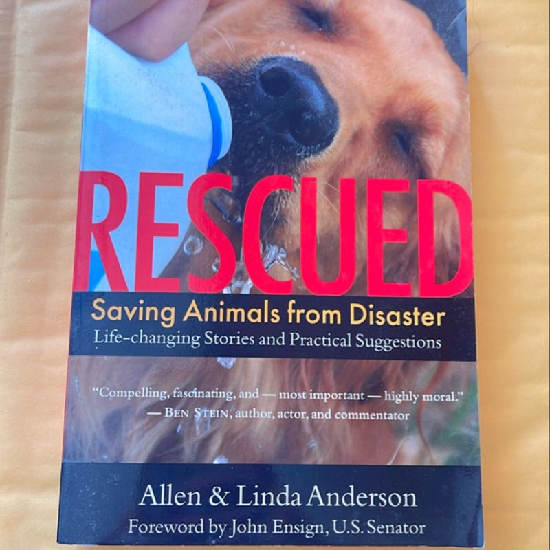 Rescued - Saving Animals from Disaster by Allen Anderson, Linda ...