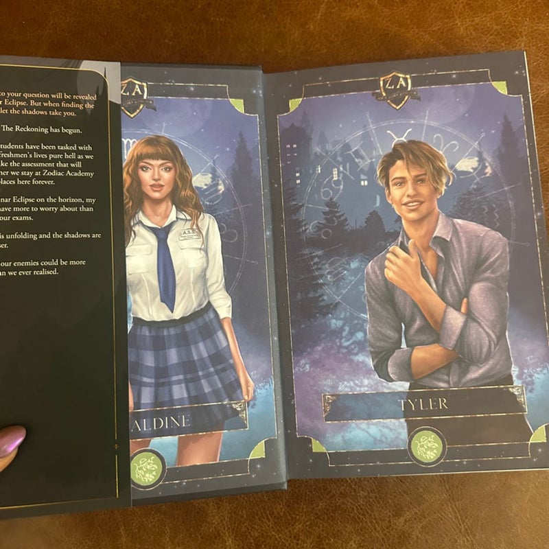 Zodiac academy bookish box the reckoning by Caroline Peckham ...