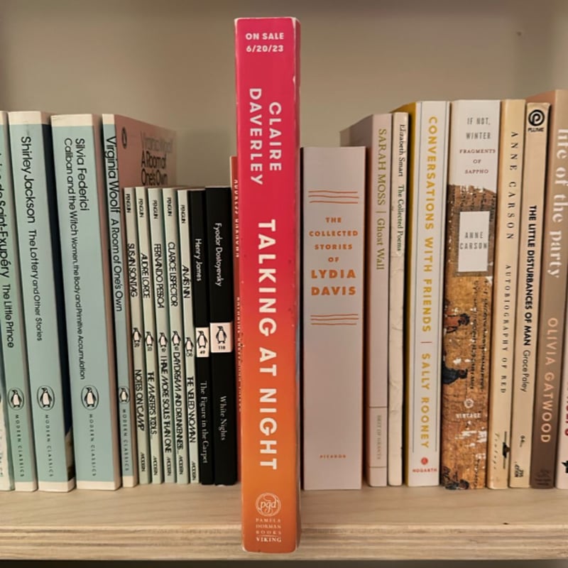 Talking at Night by Claire Daverley, Paperback | Pangobooks
