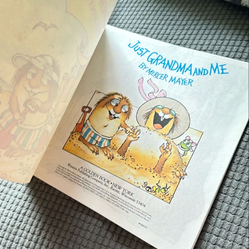 Just Grandma and Me (Little Critter) by Mercer Mayer, Paperback ...
