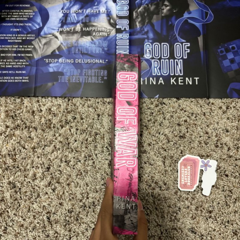 BADDIES BOOK BOX Legacy of Gods God of War & God of Ruin DJ by Rina ...