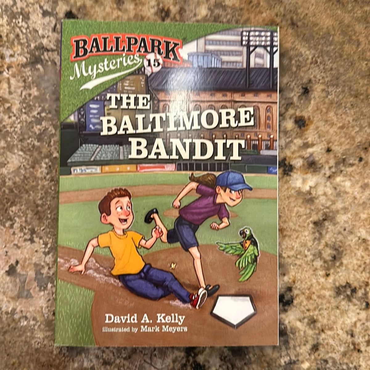 Ballpark Mysteries #15: the Baltimore Bandit by David A. Kelly