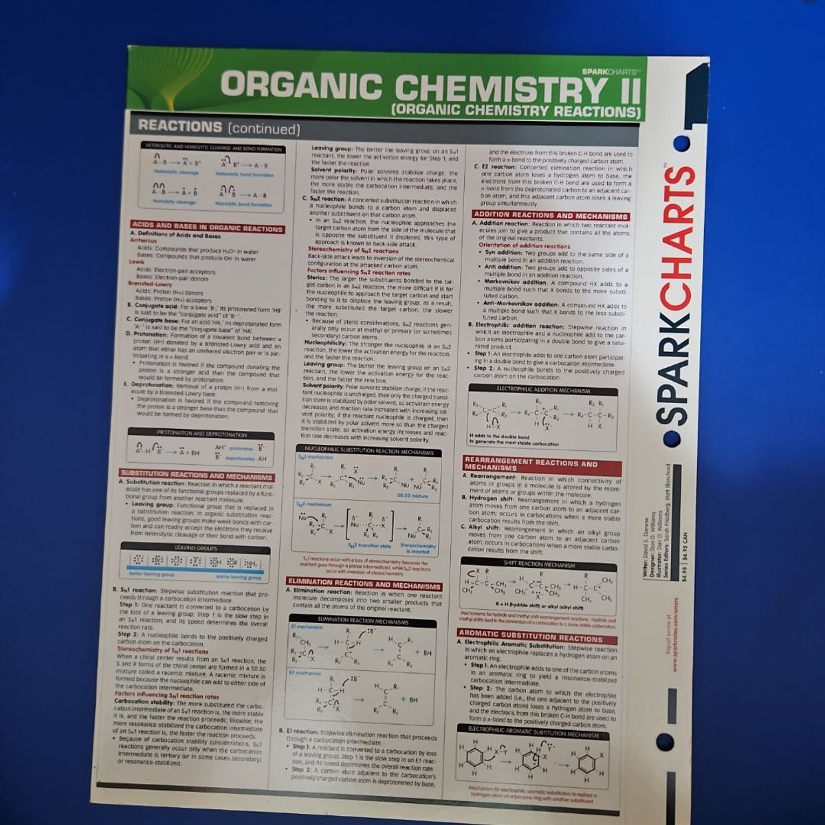 Organic Chemistry II by SparkNotes Staff, Paperback | Pangobooks