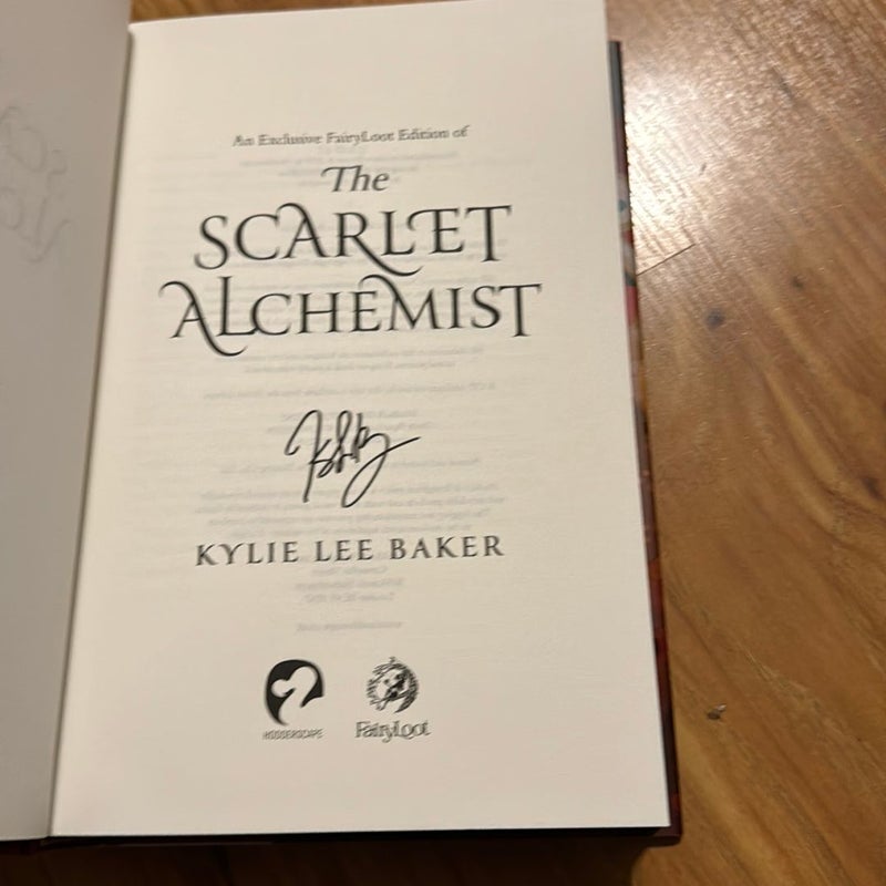 The Scarlet Alchemist by Kylie Lee Baker, Hardcover | Pangobooks
