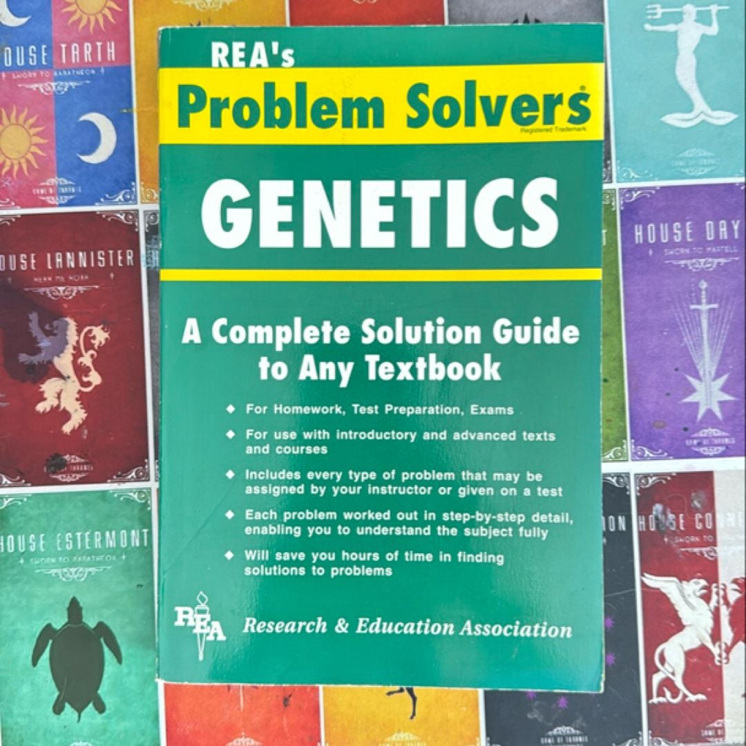 Genetics Problem Solver by Research and Education Association Editors
