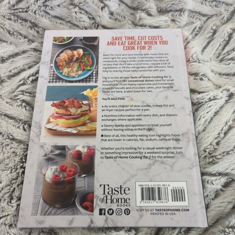 Taste of Home Cooking for 2 by , Hardcover | Pangobooks