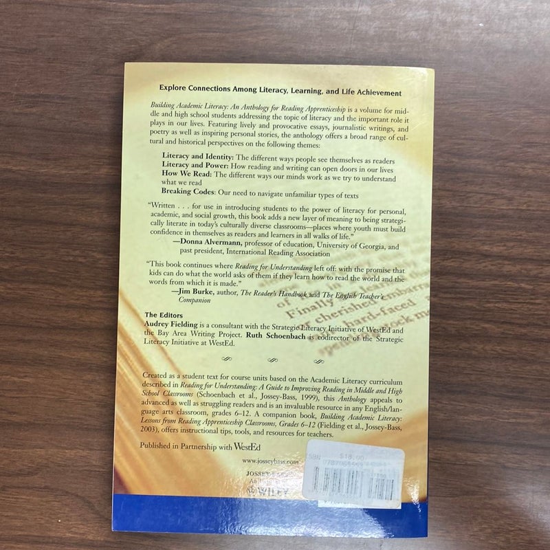 Building Academic Literacy by Audrey Fielding, Paperback | Pangobooks