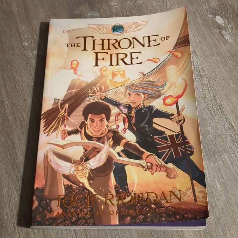 The Throne Of Fire Book Cover