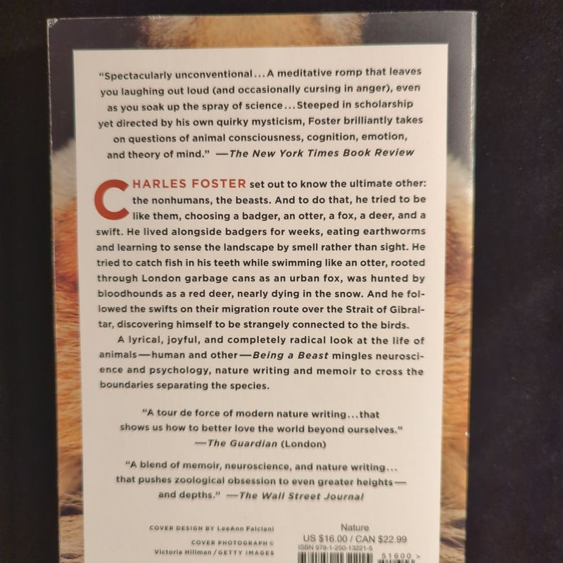 Being a Beast by Charles Foster