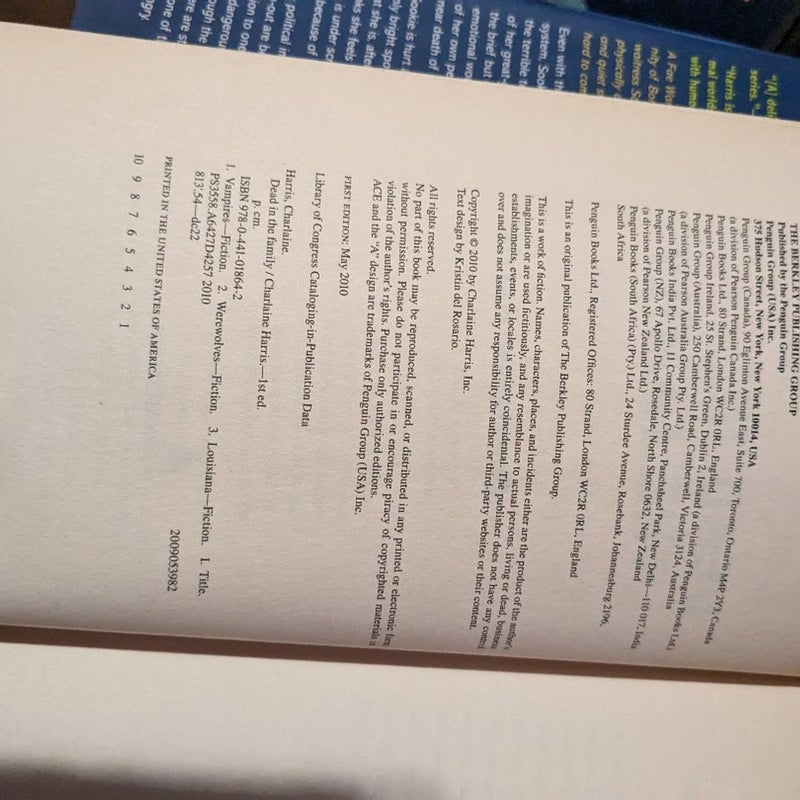 Sookie Stackhouse Southern Vampire Mysteries Dead And Gone & Dead In ...