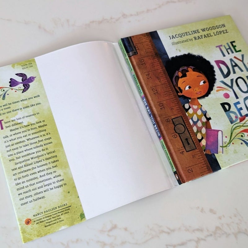The Day You Begin by Jacqueline Woodson