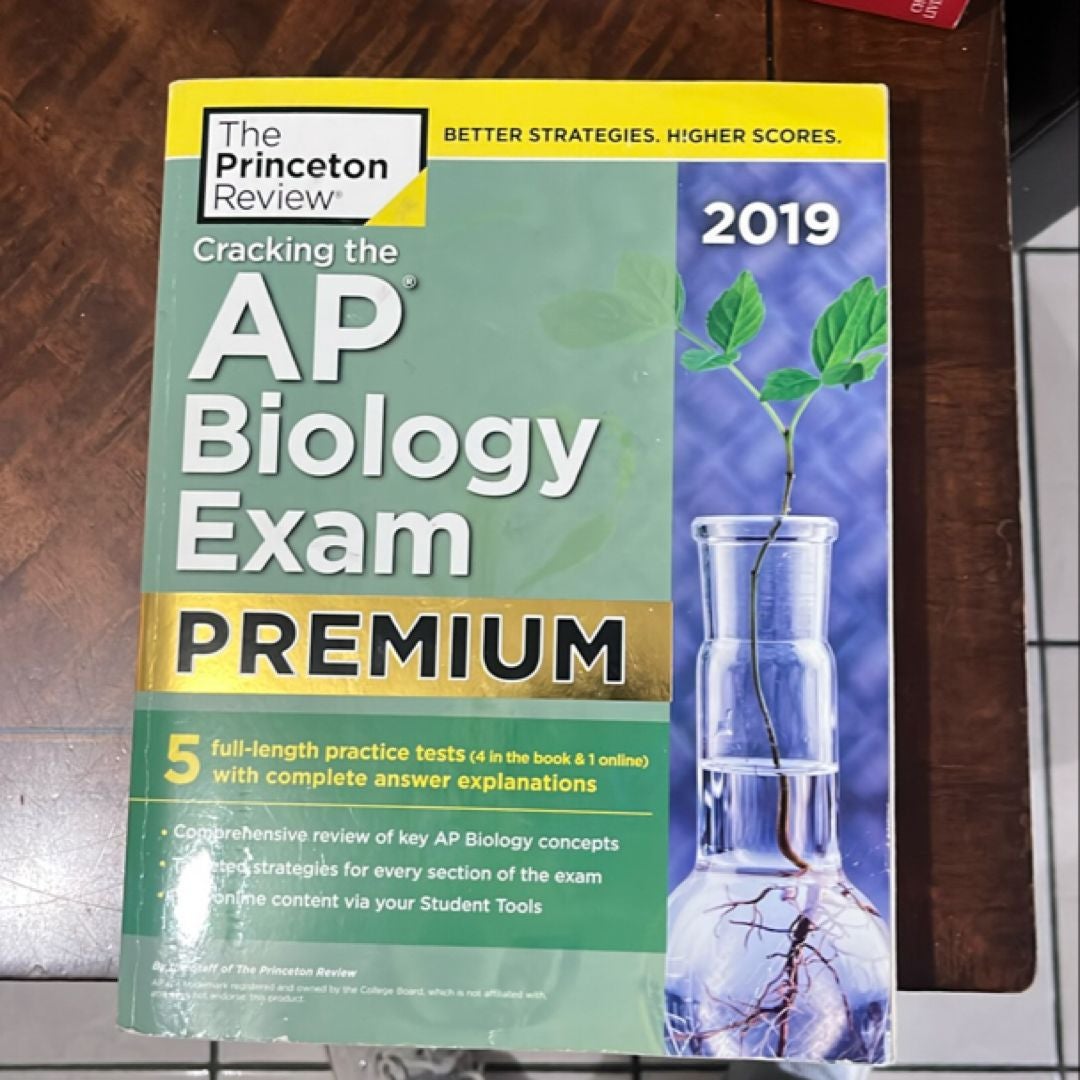 Cracking the AP Biology Exam 2019, Premium Edition by Princeton Review ...