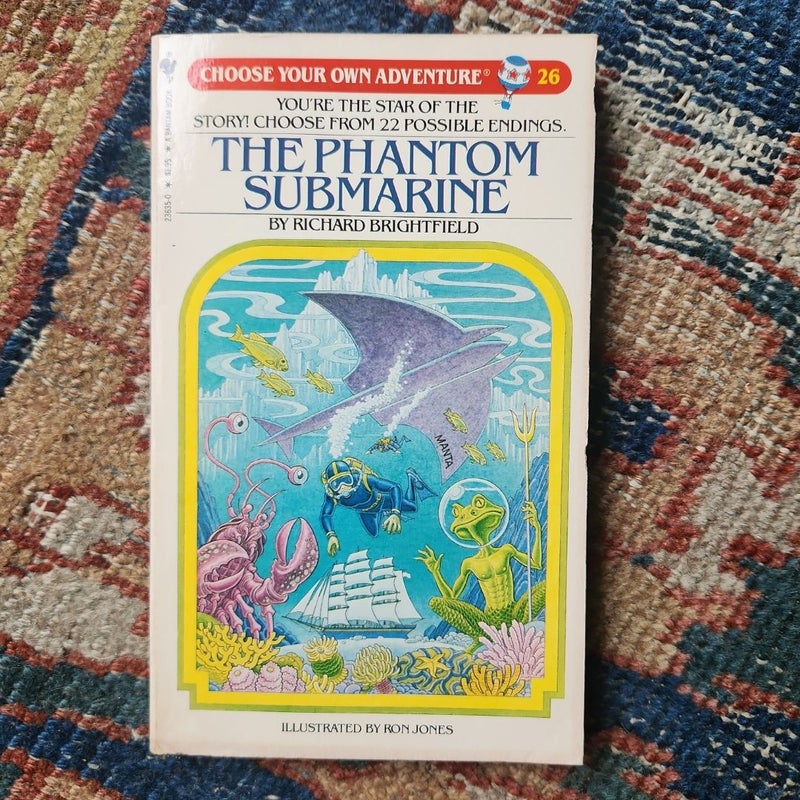 The Phantom Submarine by Edward Packard