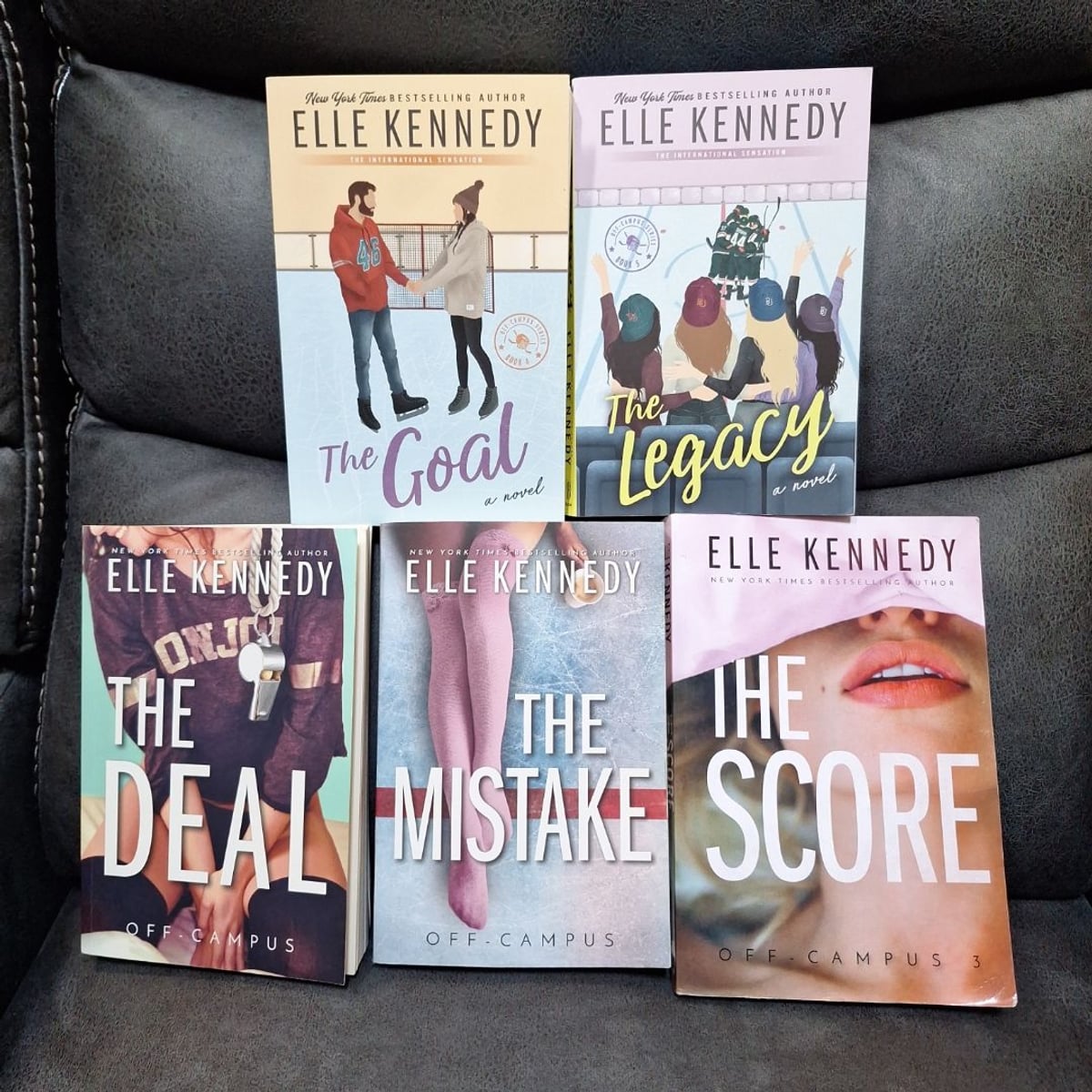 Off Campus Series Complete 1-5 Bundle Set Elle Kennedy, The Deal, The ...