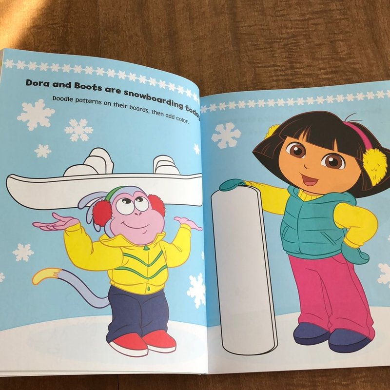 Nickelodeon Dora the Explorer Scribbles and Squiggles by Parragon Books Ltd