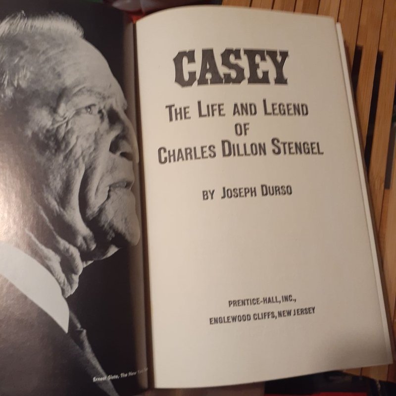 Casey by Joseph Durso, Hardcover | Pangobooks