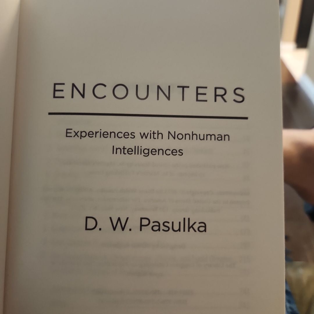 Encounters by D. W. Pasulka