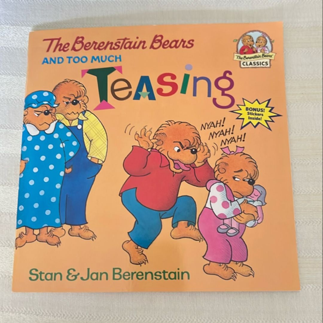 The Berenstain Bears and Too Much Teasing by Stan Berenstain, Jan ...