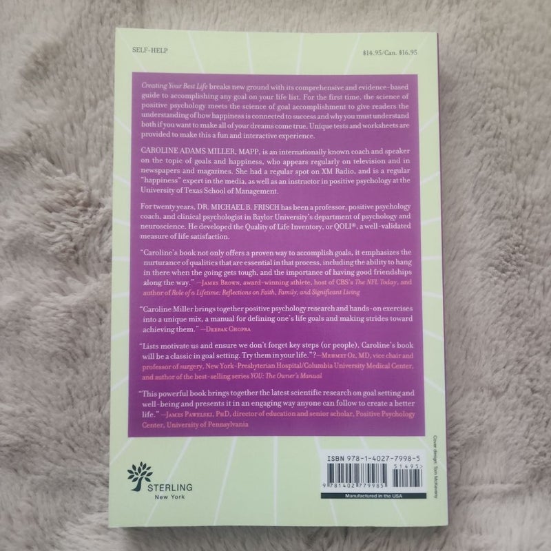 Creating Your Best Life by Caroline Adams Miller, Paperback | Pangobooks Creating Your Best Life by Caroline Adams Miller, Paperback | Pangobooks