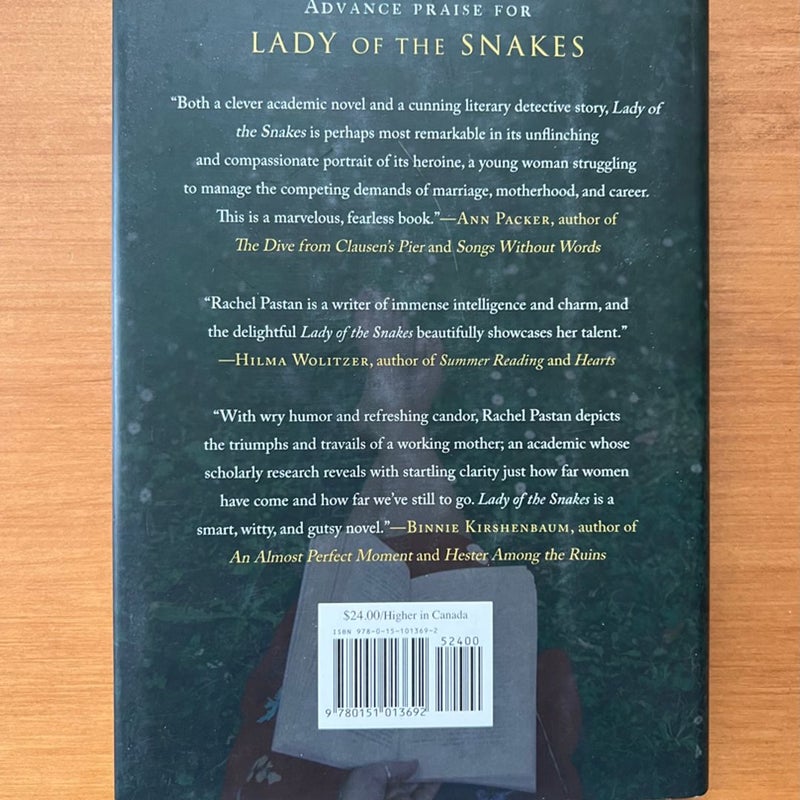 Lady of the Snakes by Rachel Pastan
