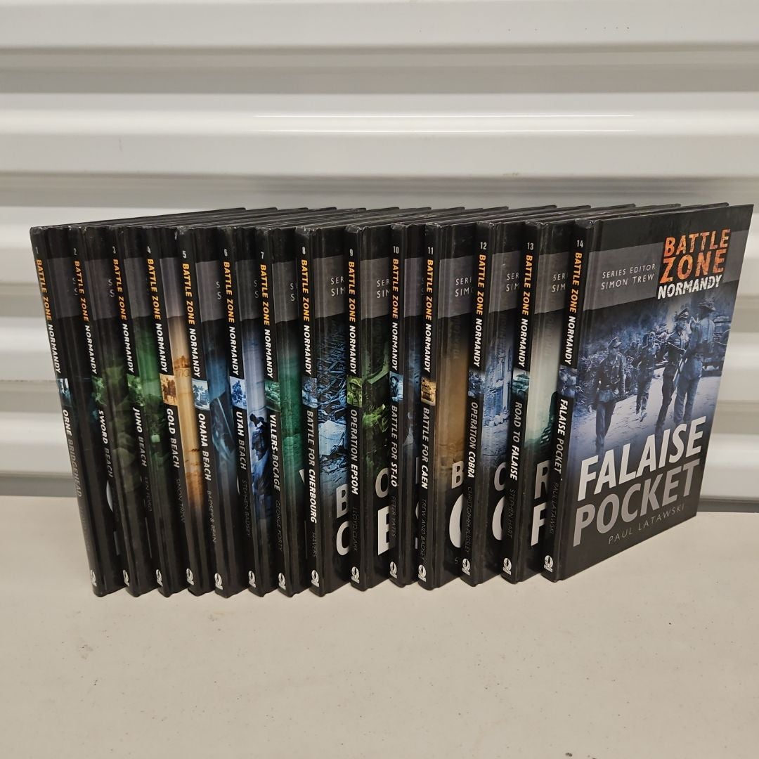 Battle Zone Normandy - Full Set of 14 (PB050) by Simon Trew, Hardcover ...