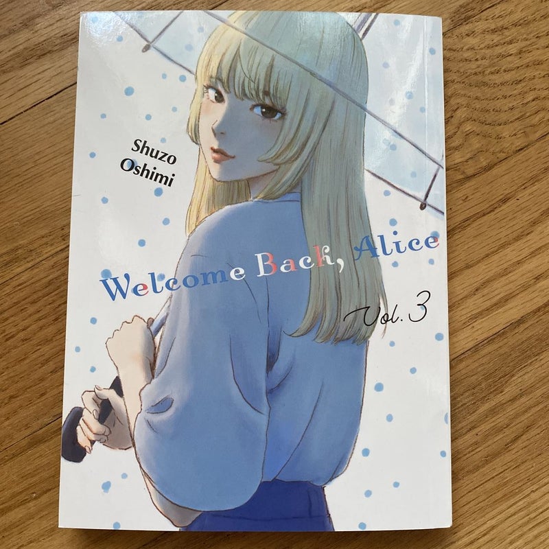 Welcome Back, Alice 3 by Shuzo Oshimi