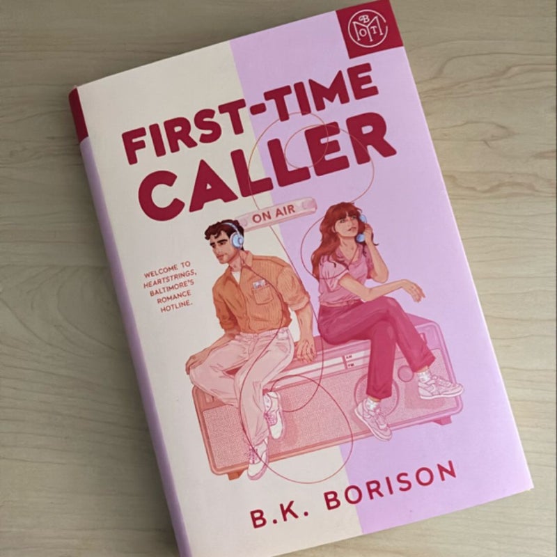 First-Time Caller by B.K. Borison, Hardcover | Pangobooks