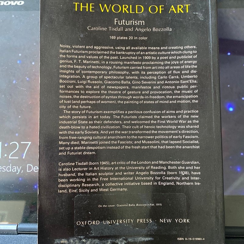 Futurism by Caroline Tisdall, Angelo Bozzola