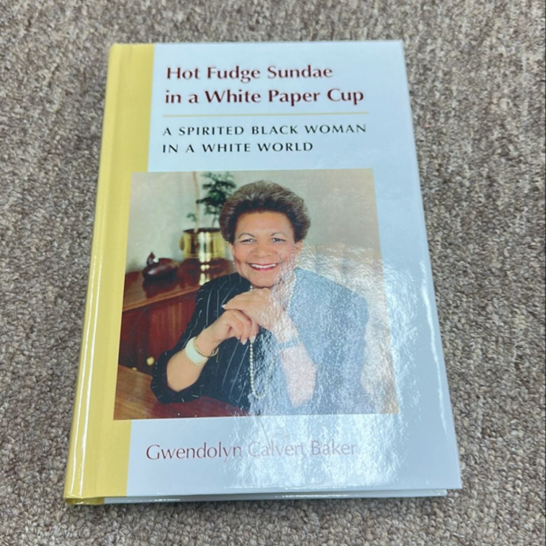 Hot Fudge Sundae in a White Paper Cup by Gwendolyn Calvert Baker