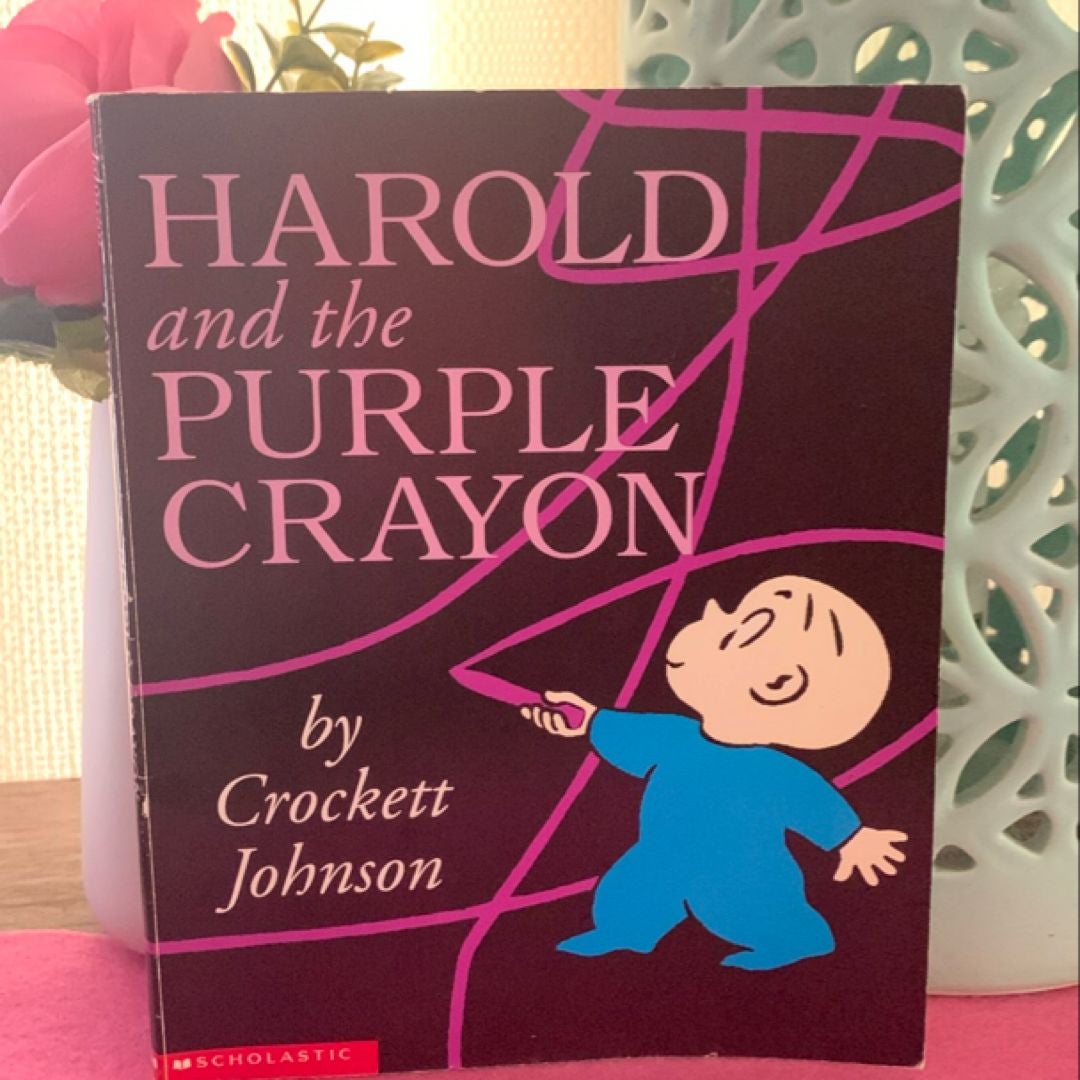 Harold and the Purple Crayon ♒️ by Crockett Johnson, Paperback | Pangobooks