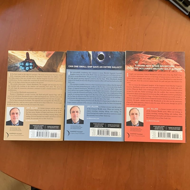 Far Stars Trilogy Books 1-3: Shadow of Empire, Enemy in the Dark ...