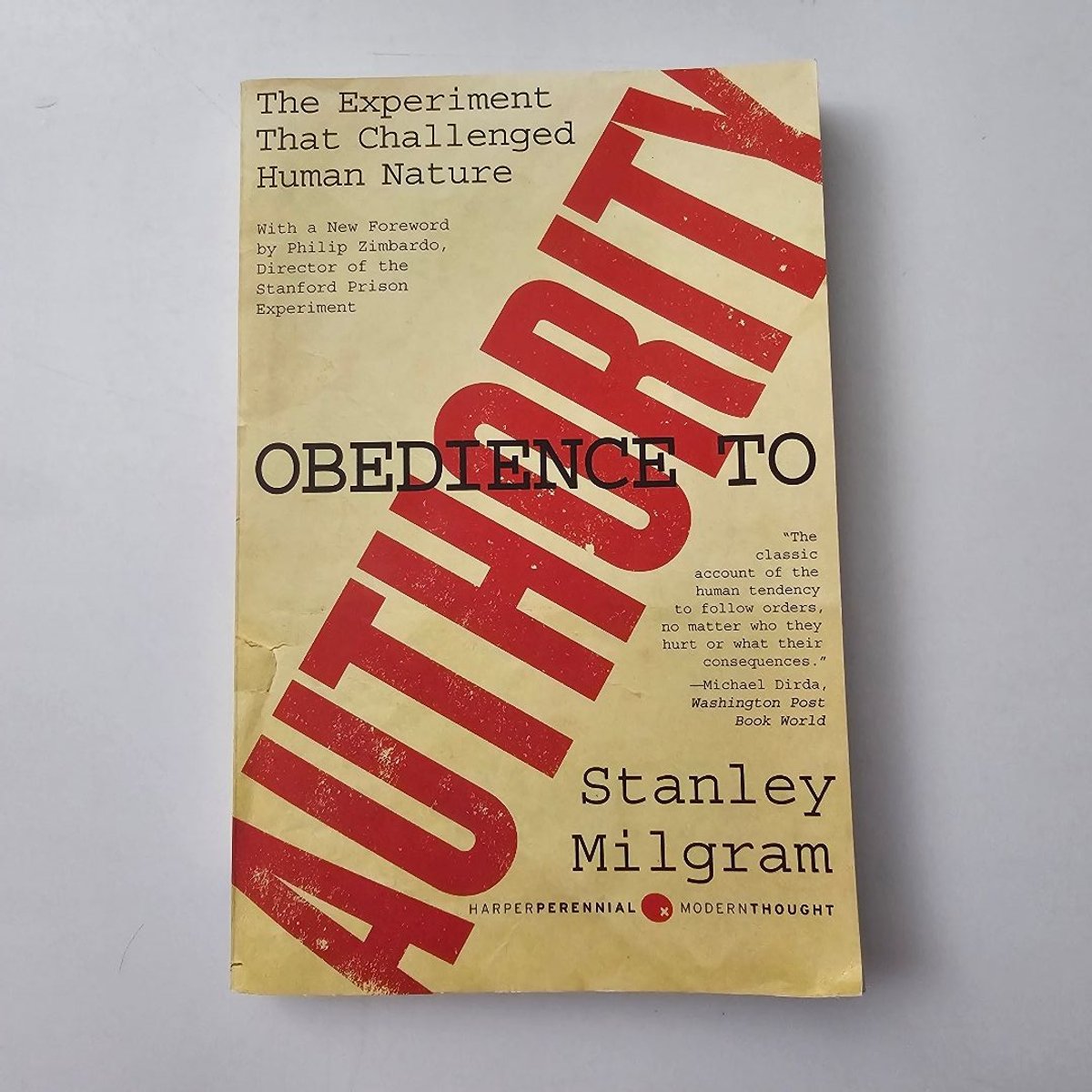Obedience to Authority by Stanley Milgram