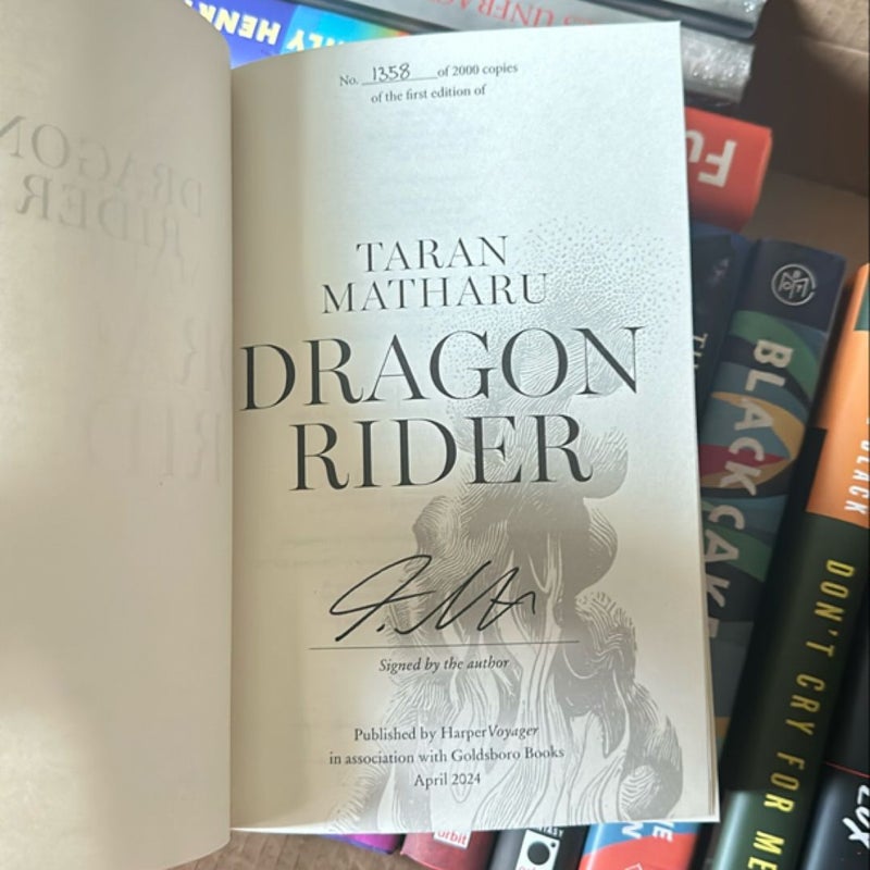 Dragon Rider by Taran Matharu