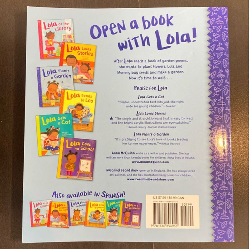 Lola Plants a Garden by Anna McQuinn
