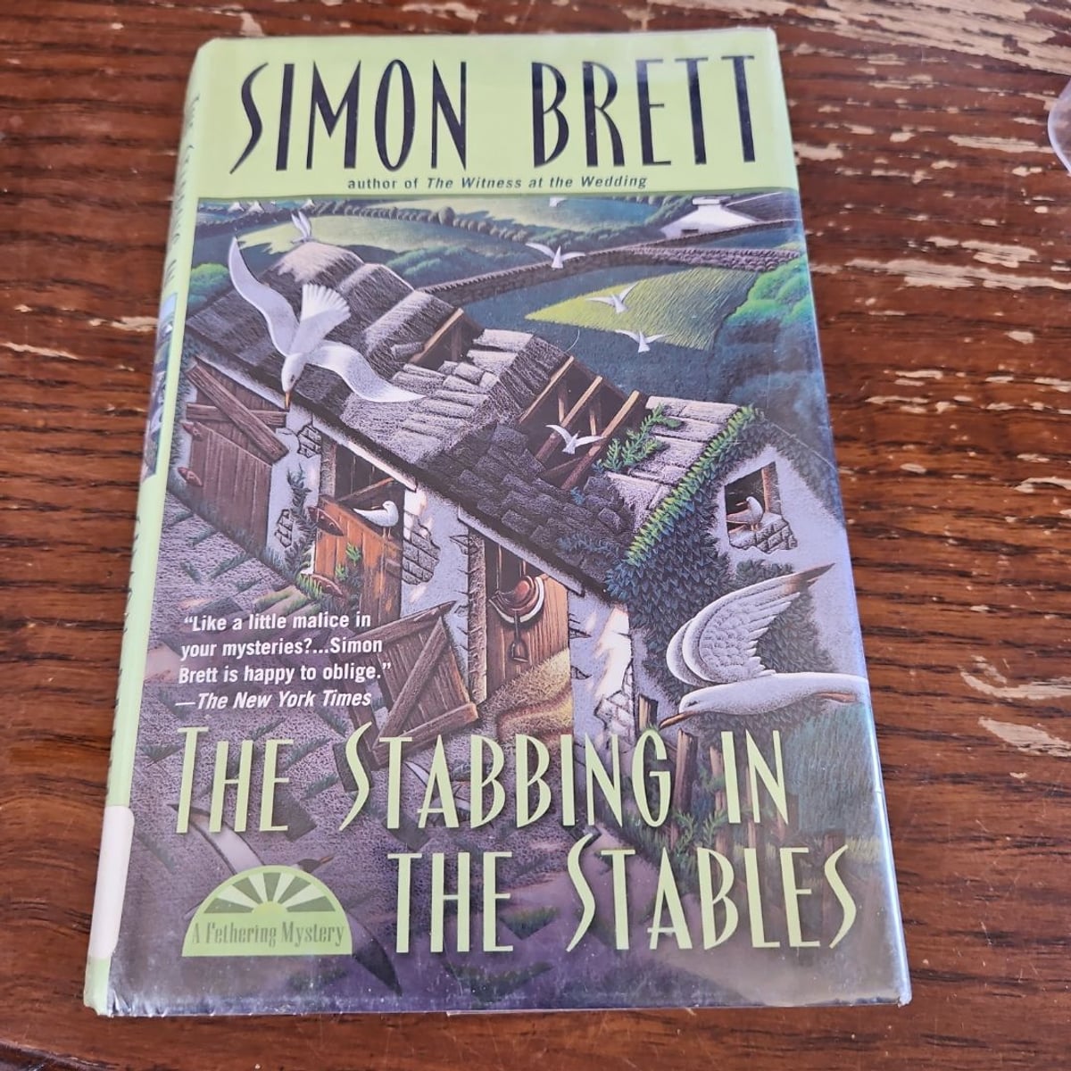 The Stabbing in the Stables by Simon Brett