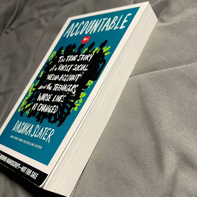 Accountable ARC by Dashka Slater, Paperback | Pangobooks