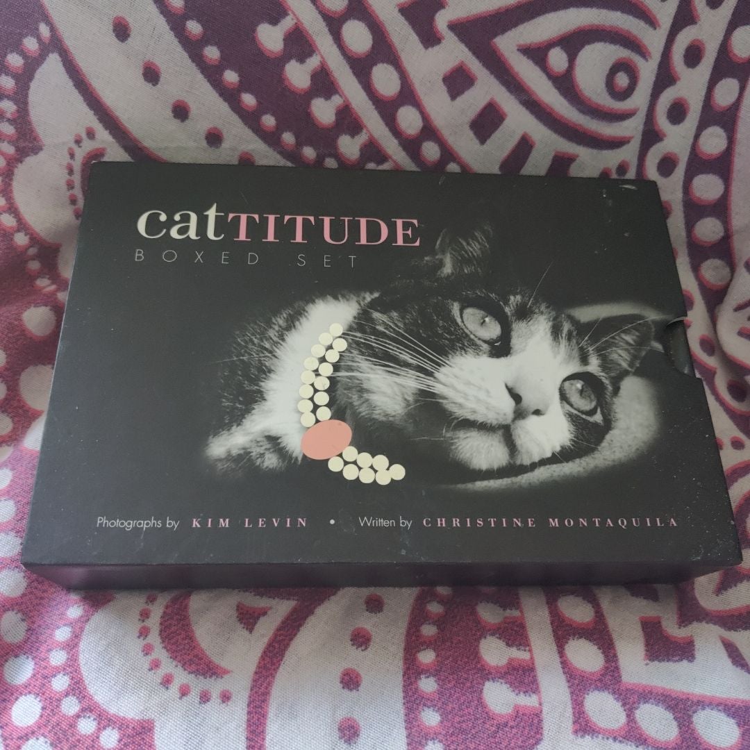 Cattitude Box Set by Christine Montaquila, Kim Levin