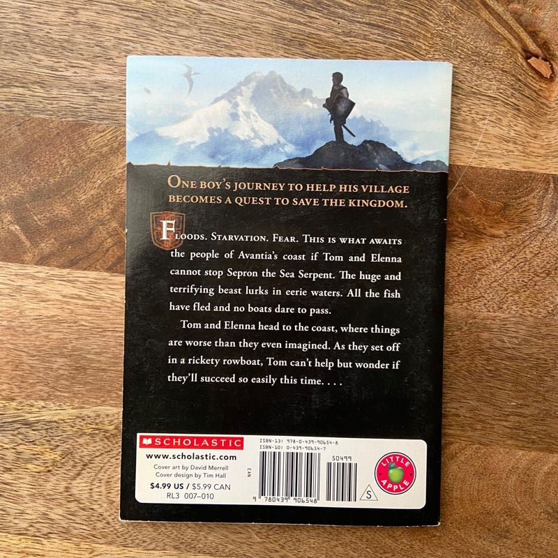 Sepron the Sea Serpent by Adam Blade